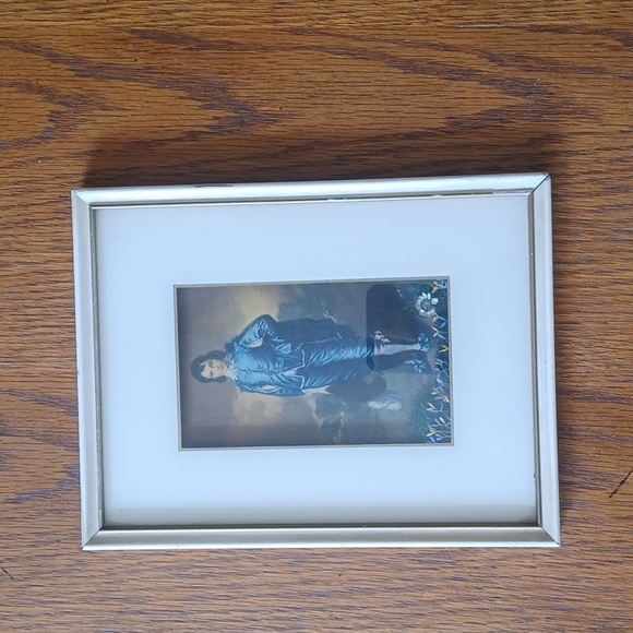 unknown | Art | Vintage Picture Blue Boy | Poshmark